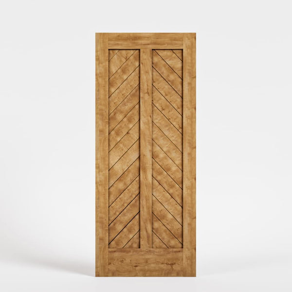 Mountain Chevron Front Door | RealCraft
