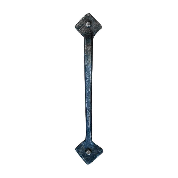 Hand-Forged Diamond Angled Handle (Steel) | RealCraft