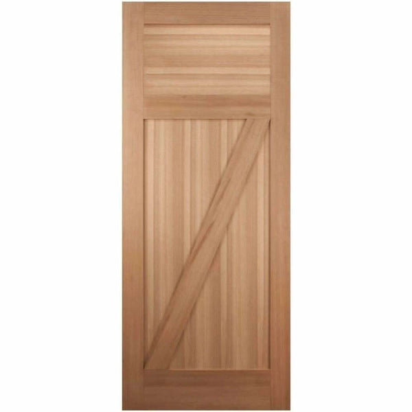 Shaker Barn Door With High Z Panels | RealCraft