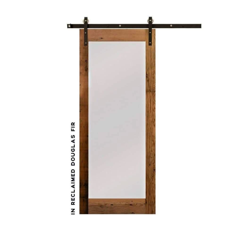 Marin Modern Single Panel Glass Front Door | RealCraft